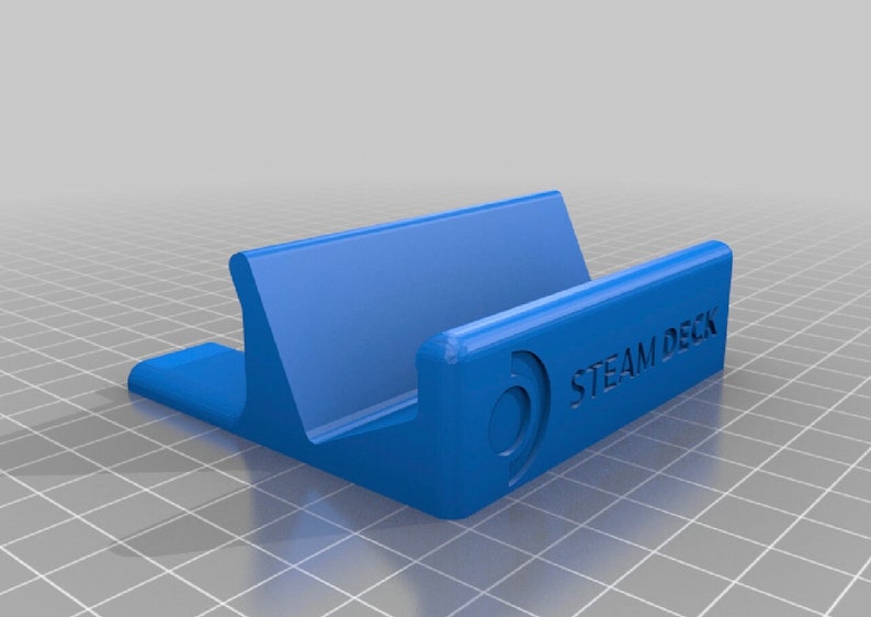 3D Printed Steam Deck Stand With Logo Durable and Stylish Gaming ...