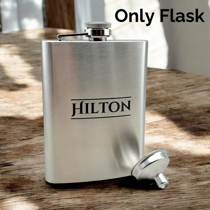 Personalized Stainless Steel Flask - Engraved Gift for Groomsmen - Etsy