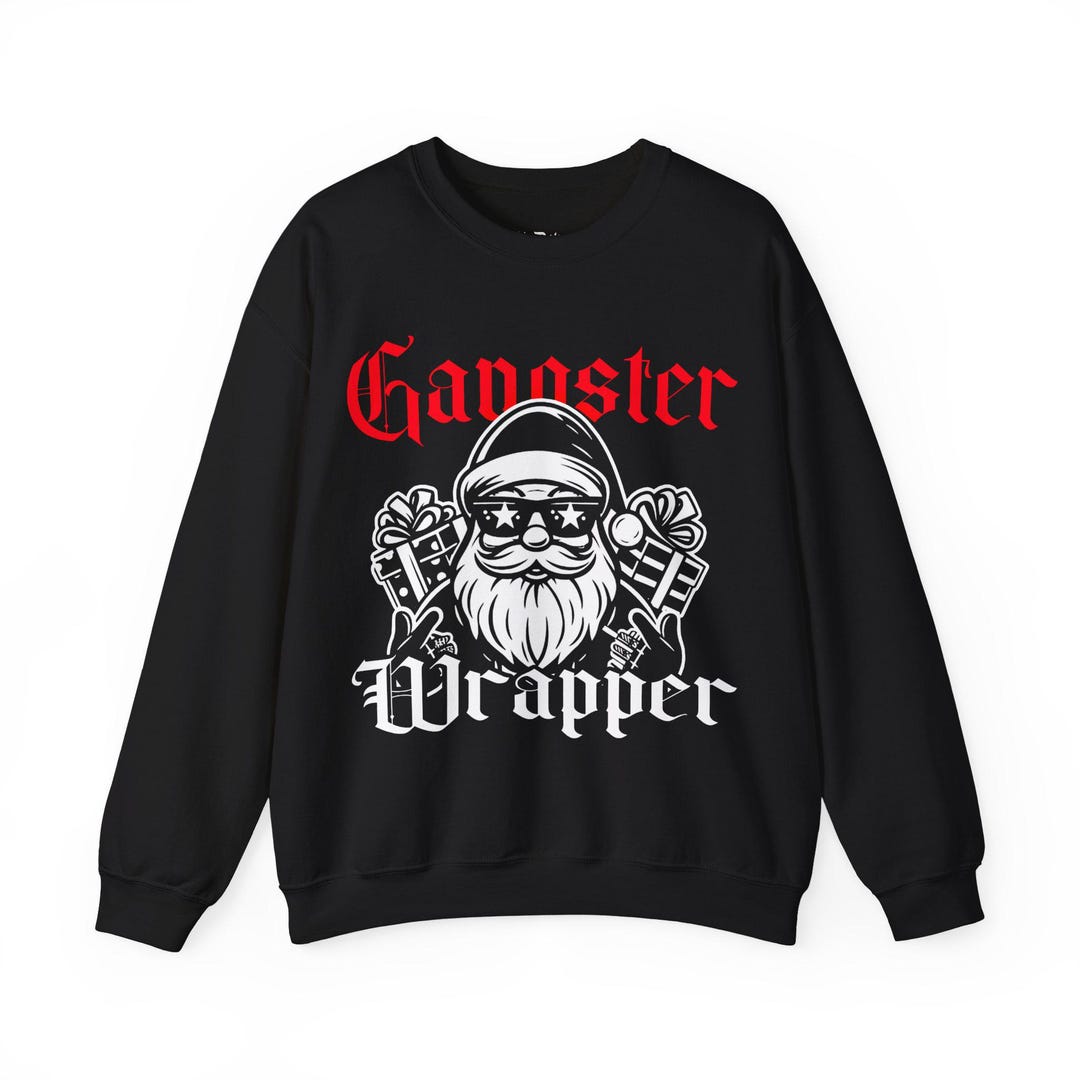 Gangster Wrapper Sweatshirt - Etsy