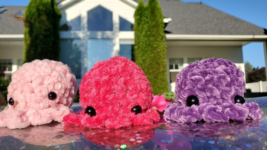Soft Crochet Mini Octopus - Etsy