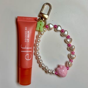 Lip Balm Keyring Keychain Lipgloss Charm - Etsy UK