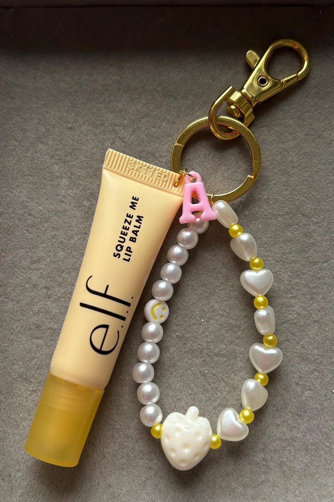 Lip Balm Keyring Keychain Lipgloss Charm - Etsy UK