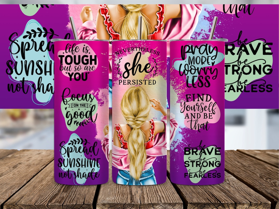 Inspirational Quote Girl Art, Instant Download PNG Digital Print ...