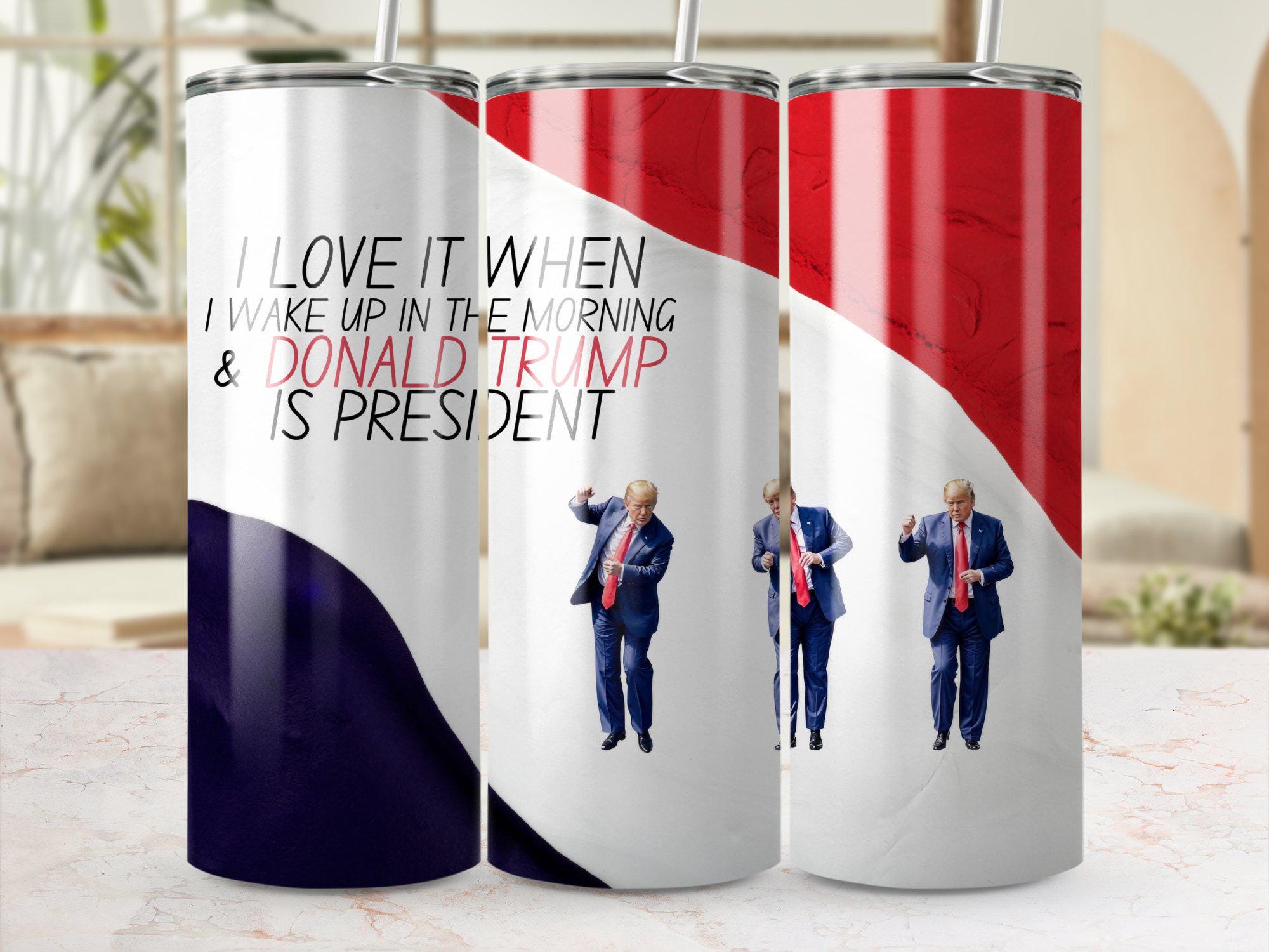 Trump Tumbler Wrap Dancing Trump PNG Instant Download I Love It When I ...