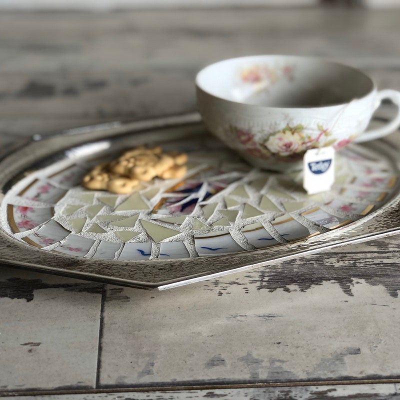 Broken China Tray - Etsy