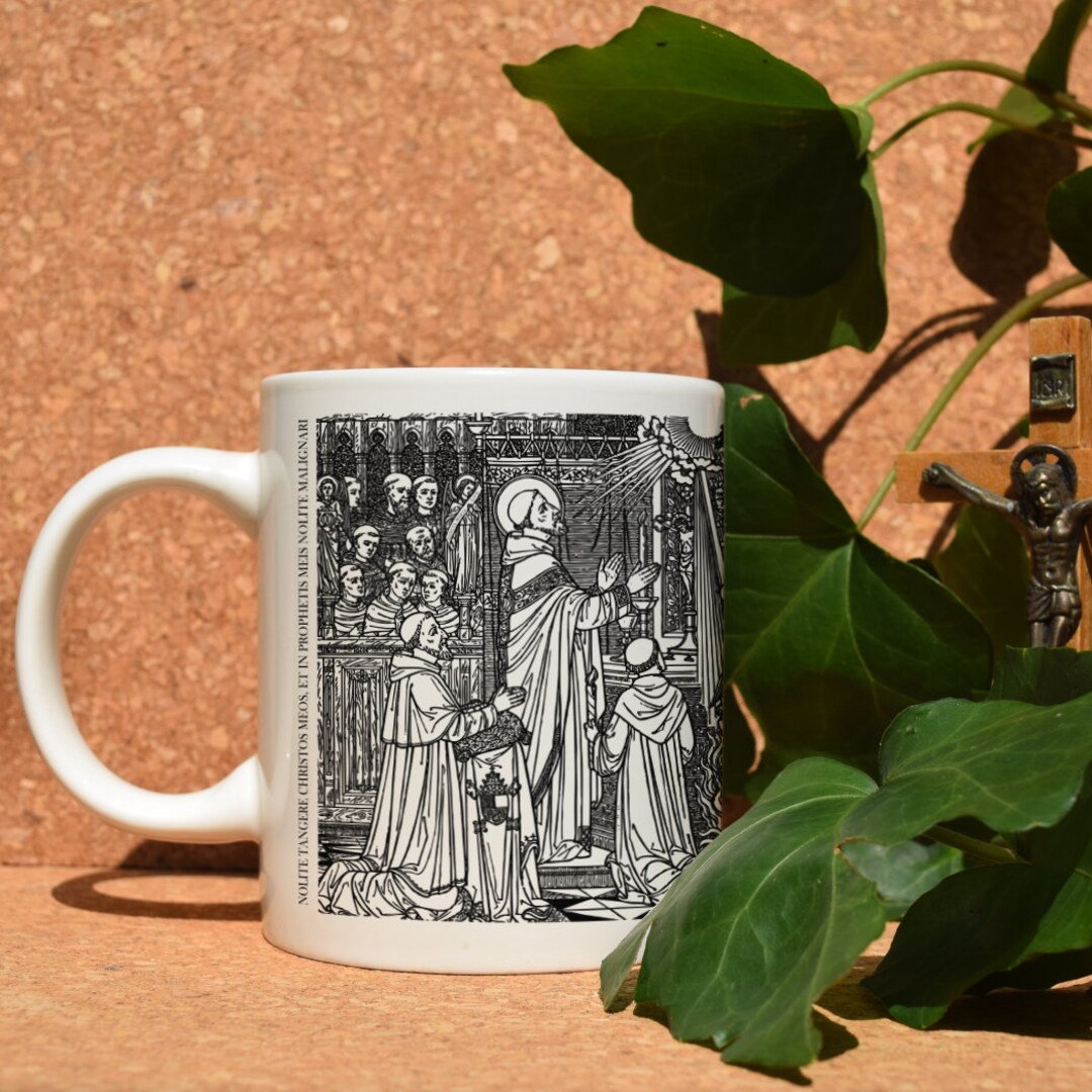 The Holy Sacrifice of the Mass Mug | 11oz Traditional Catholic Ceramic ...