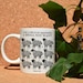 Sheep Block Print Christian Scripture Mug| 11oz Nature Inspired Ceramic ...