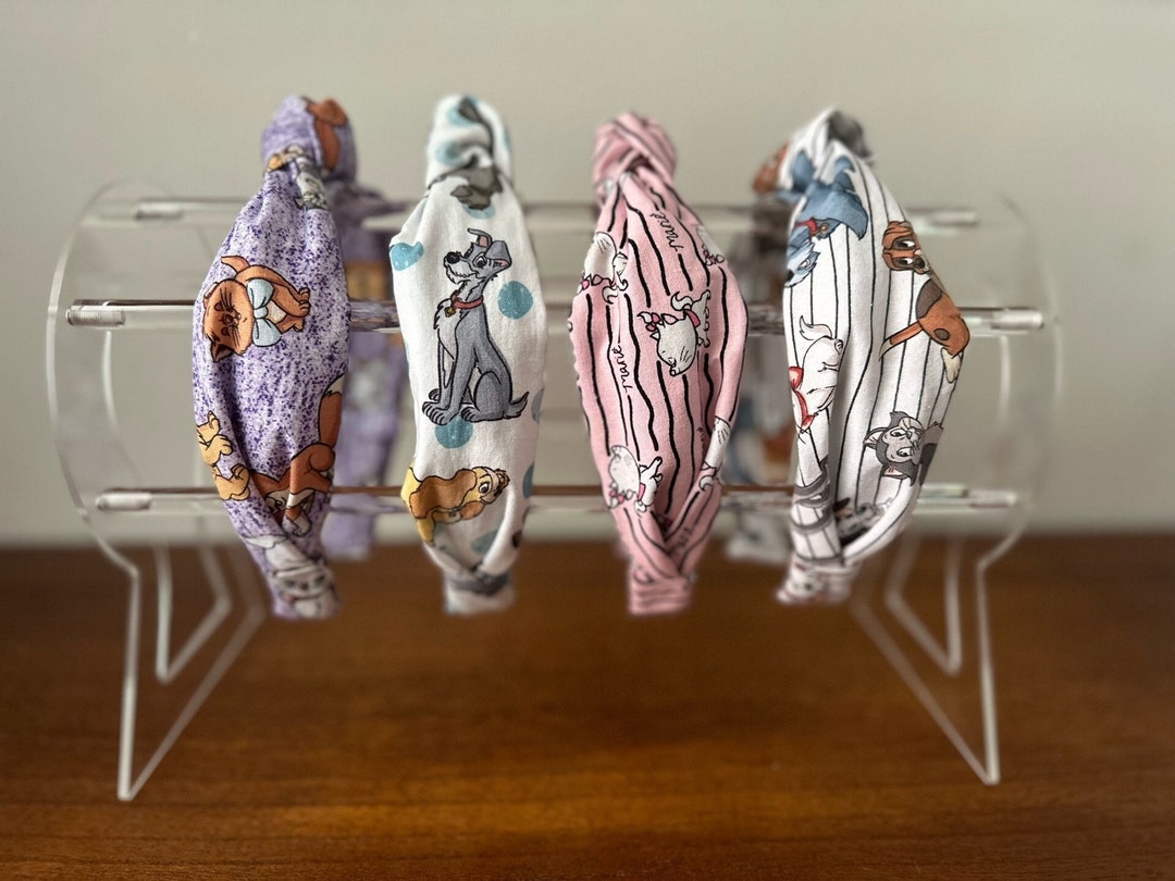 Disney Knotted Headband Disney Dogs and Cats, Disney Inspired Headband ...