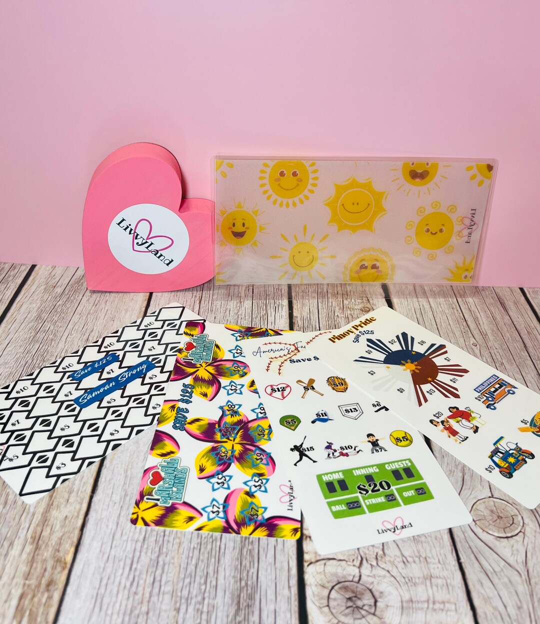 Livvy's Heritage Savings Challenge Bundle | Cash Stuffing - Etsy