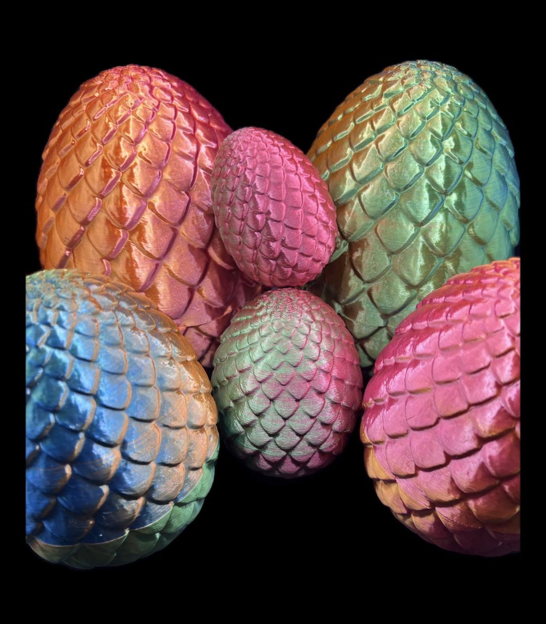 3D Printable Dragon Egg 3D Print Files – 4 Sizes | Fantasy Decor ...