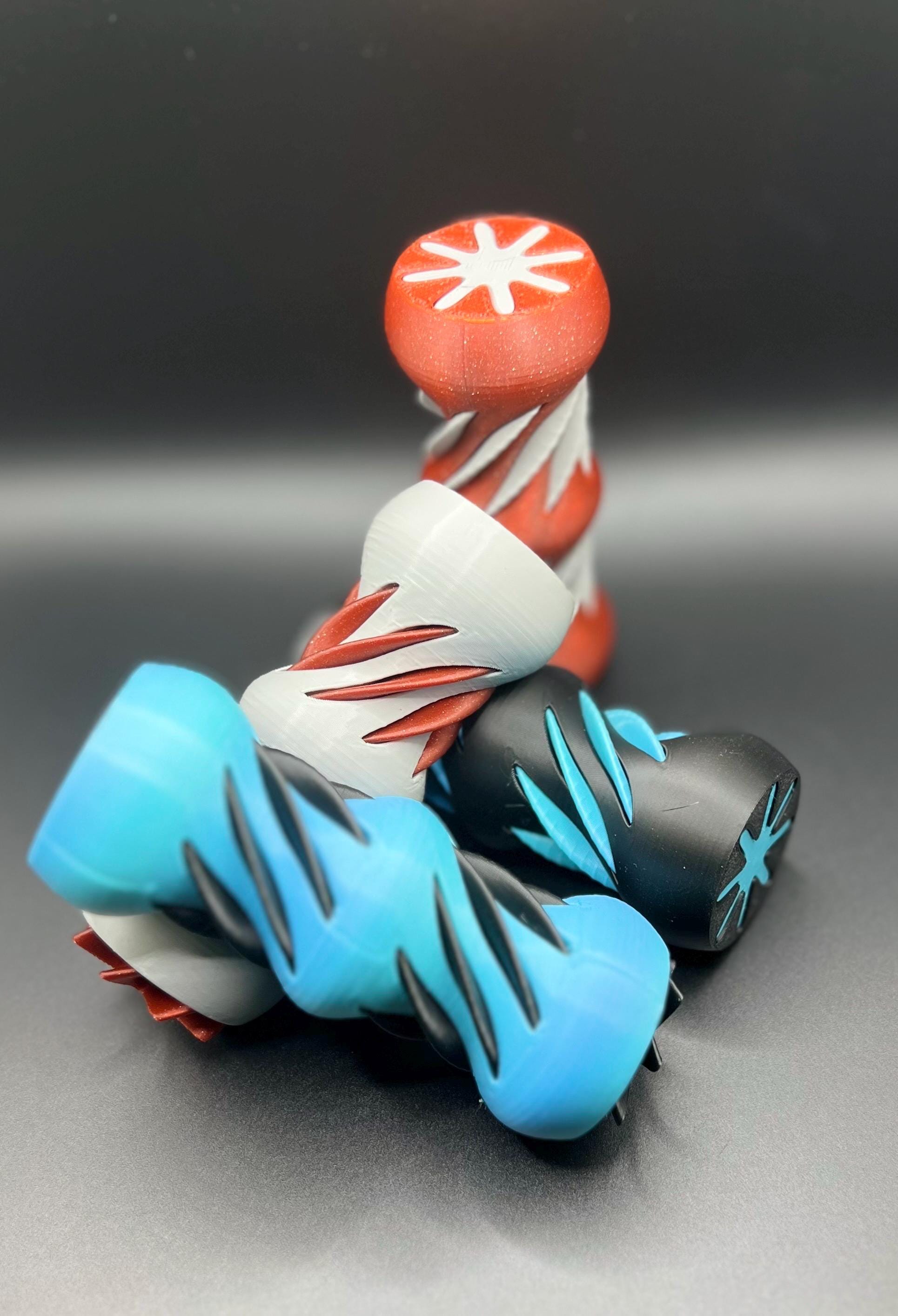 Small Wavy Vortex Fidget | 3d-printed Sensory Toy | Stress Relief and ...