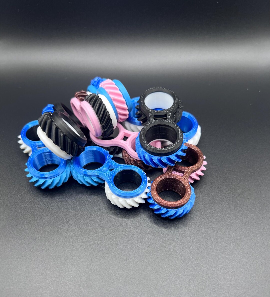Interchangeable Gear Fidgets - Set of 6 | 3d-printed Sensory Toys for ...