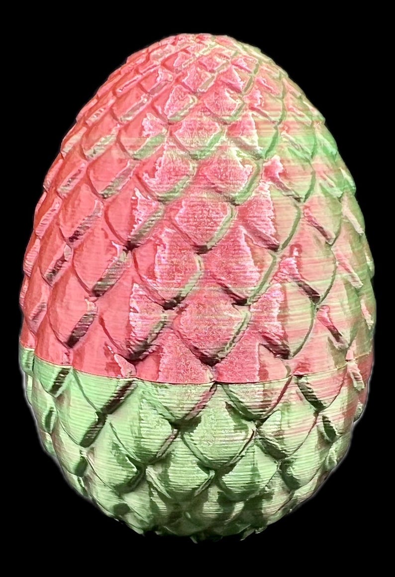 3D Printable Dragon Egg 3D Print Files – 4 Sizes | Fantasy Decor ...