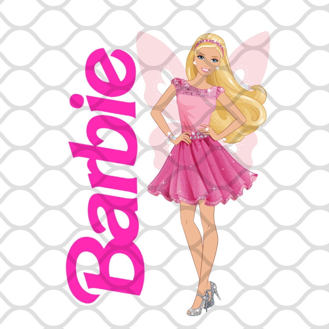 Doll Pink Barb Design for Girls Shirts and Accessories. Birthday Girl T ...