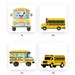 School Bus Cliparts, Yellow Bus Clipart, Back to School Watercolor ...
