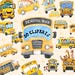 School Bus Cliparts, Yellow Bus Clipart, Back to School Watercolor ...