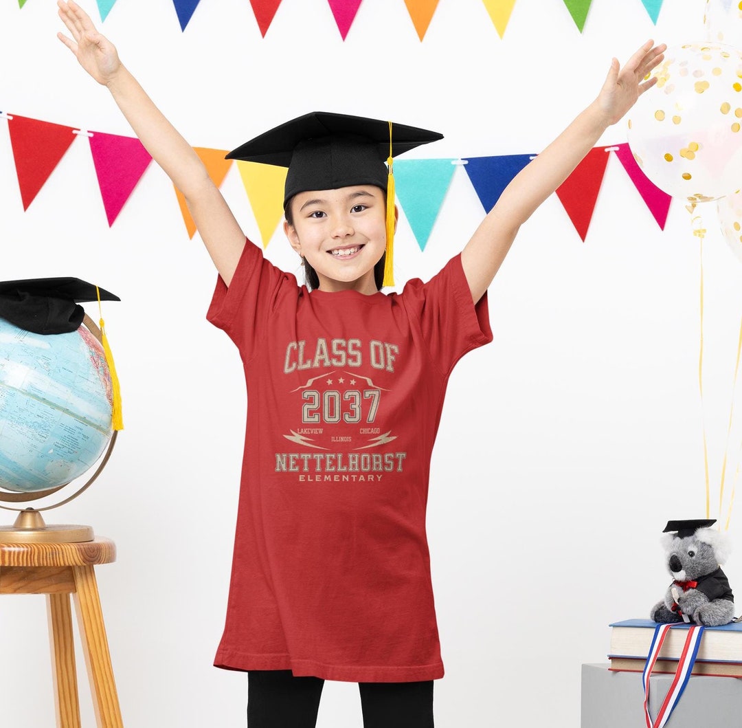 Custom "class Of" Shirt. Graduation Shirt. Student Class of Shirt ...