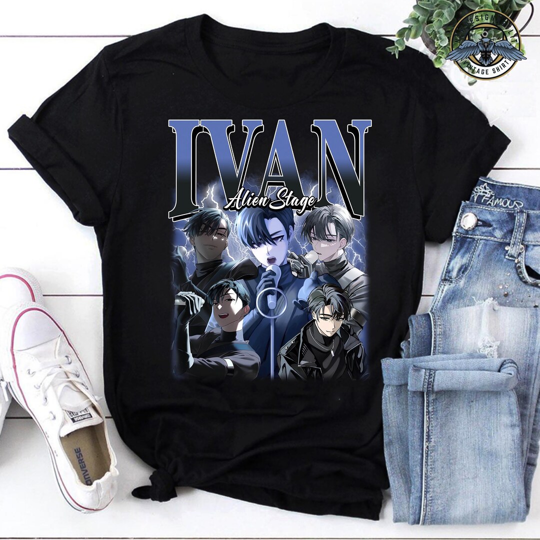 Ivan Alien Stage Bootleg Retro Vintage T-shirt, Alien Stage Shirt ...