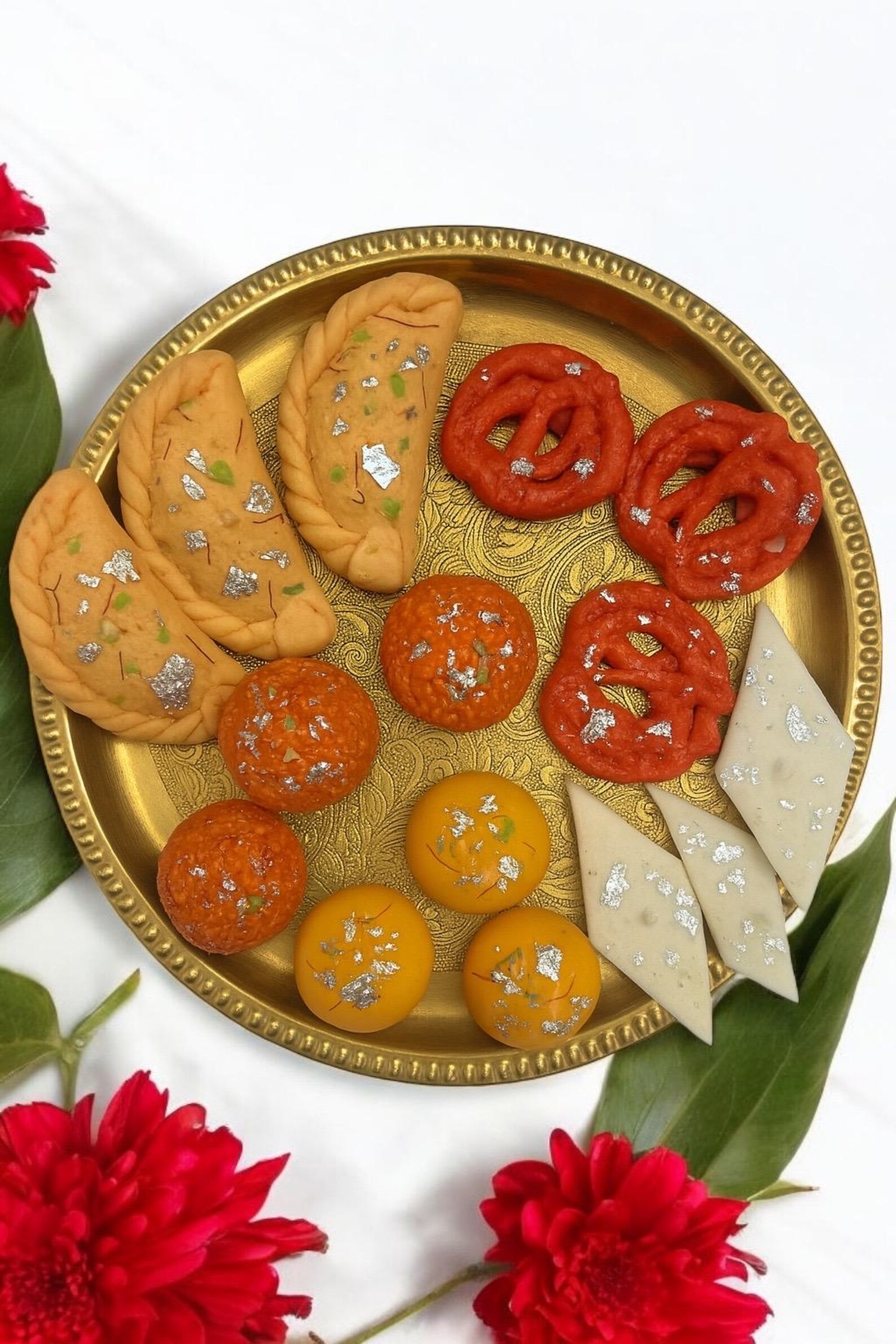Indian Sweets Candles: Diwali Mithai Gift Box, USA Made - Etsy
