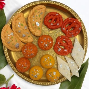 Indian Sweets Candles: Diwali Mithai Gift Box, USA Made - Etsy