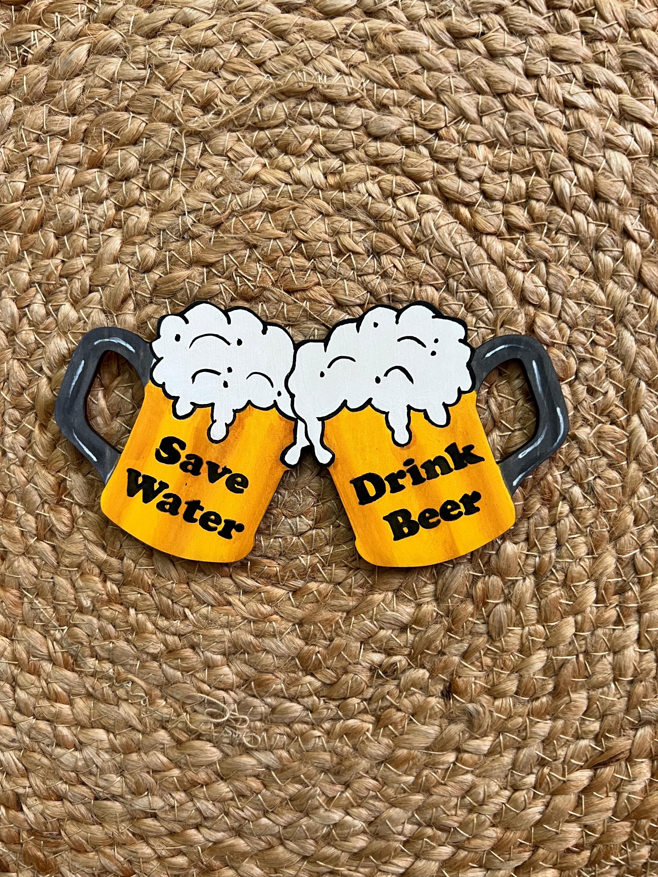 Beer Theme Fridge Magnets, Beer Glass Magnets, Return Favors, Party ...