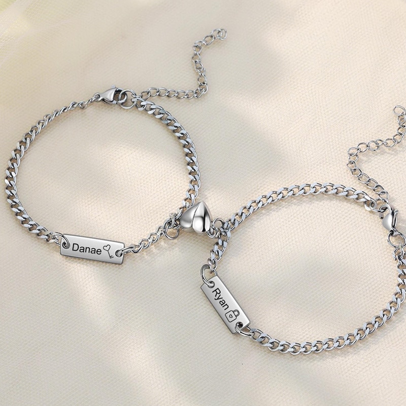 Buy Couple Matching Bracelets Online In India - Etsy India