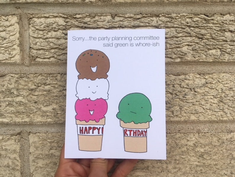 The Office Birthday Card Funny Birthday Card Party Planning - Etsy