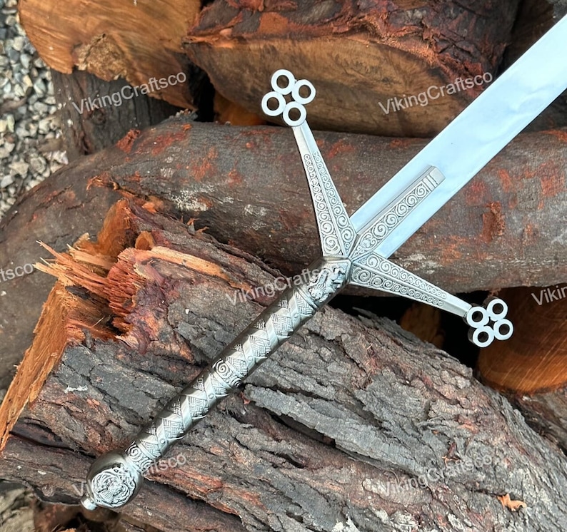 Handmade Scottish Claymore Sword Highland Claymore Medieval Sword ...