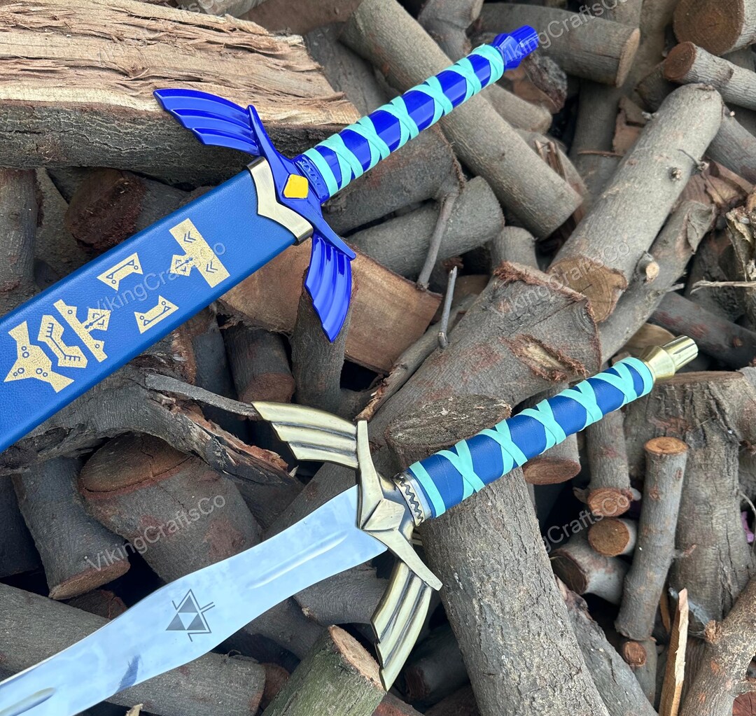 Handmade Zelda Sword With Scabbard, Replica Swords, Handmade Unique ...