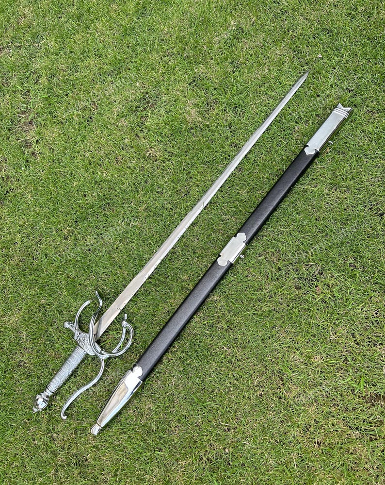 Handmade Legend of ZORRO Rapier Sword With Scabbard,special Gift for ...