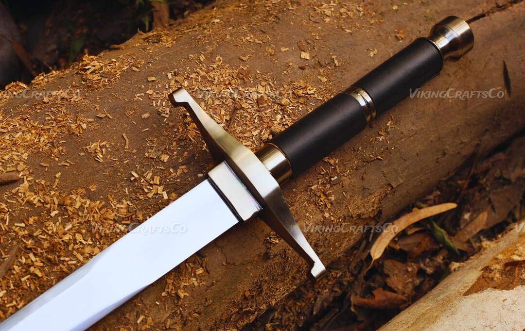 Handmade Dragon Ball Z Trunks Sword With Scabbard, Handmade Steel Sword ...