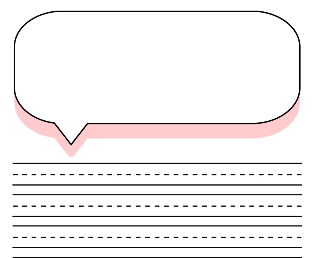 Handwriting Practice Sheets With Lines - Etsy