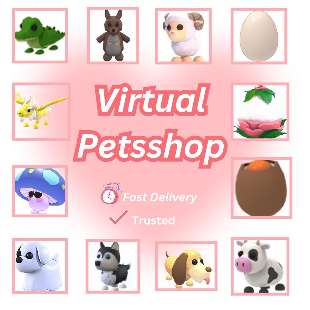 Digital/virtual Pets - Etsy