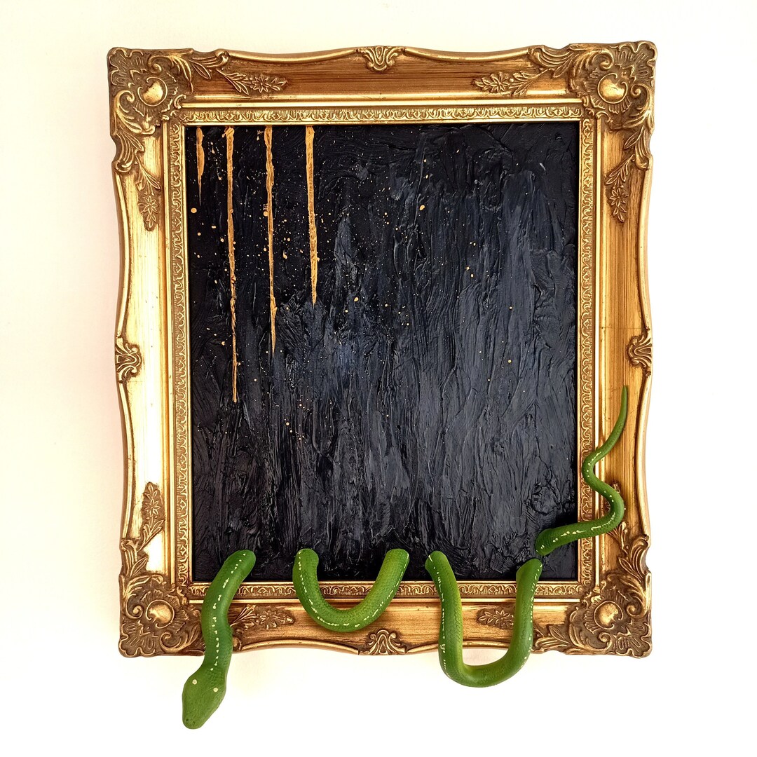 Snake Clay Sculpture for Wall Hanging. - Etsy