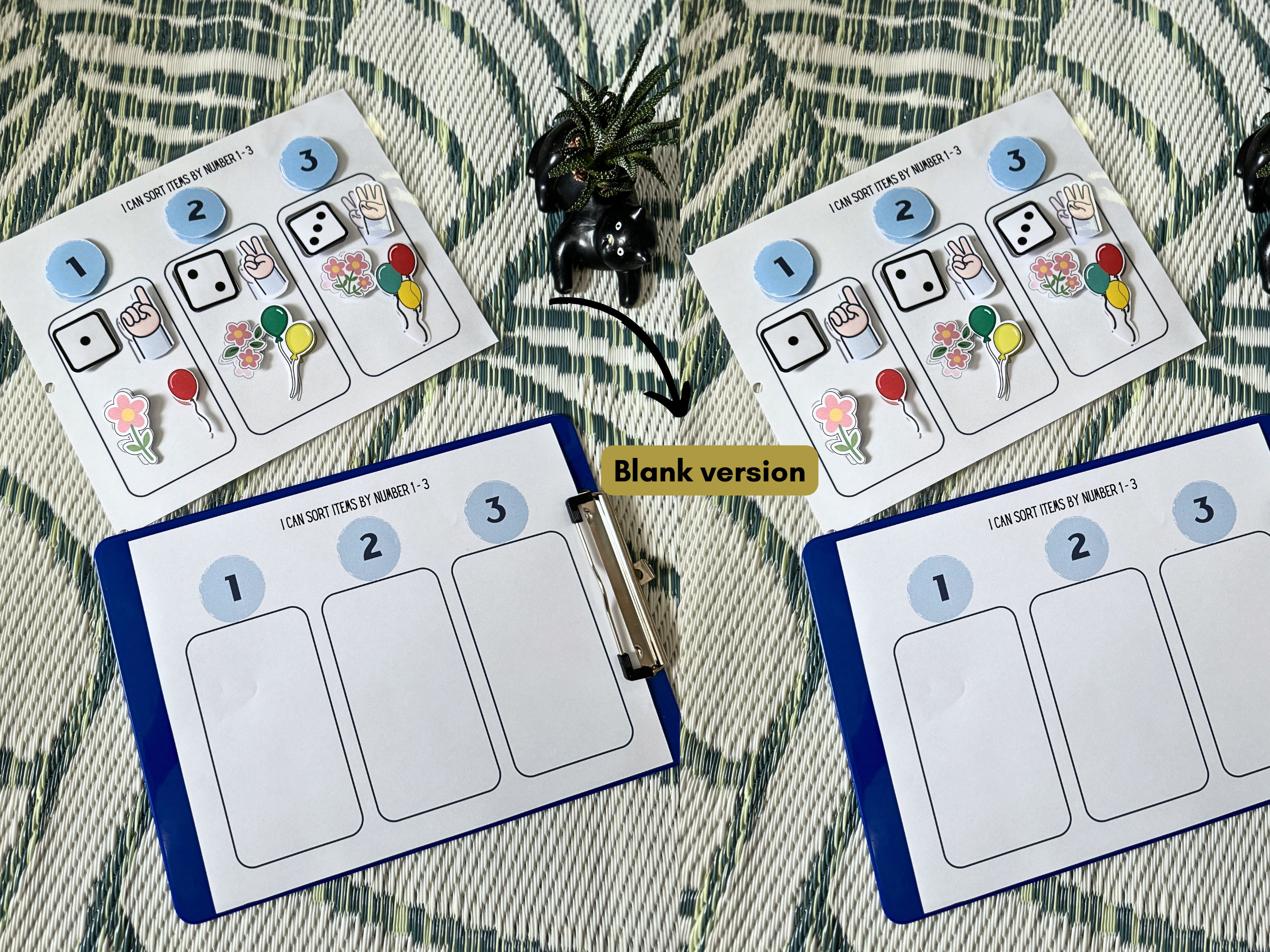Printable Busy Book, Counting Matching Sorting Numbers Activity ...