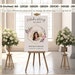 Editable Floral Funeral Memorial Sign Template, Funeral Welcome Poster ...