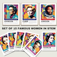 Barbara Mcclintock, Digital Poster, SHE CHANGED STEM Series ...
