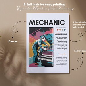 Set of 18 Printable Careers in Math and Math in Real Life Posters for ...