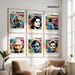 Set of 15 Printable Famous Scientists Posters Retro Style Wall Art for ...