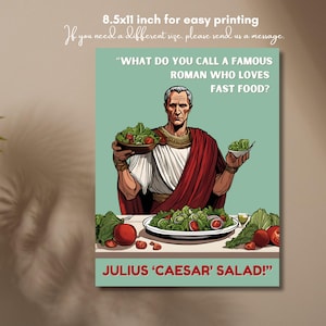 Set of 15 Printable History Posters With Hilarious Puns – Perfect for ...