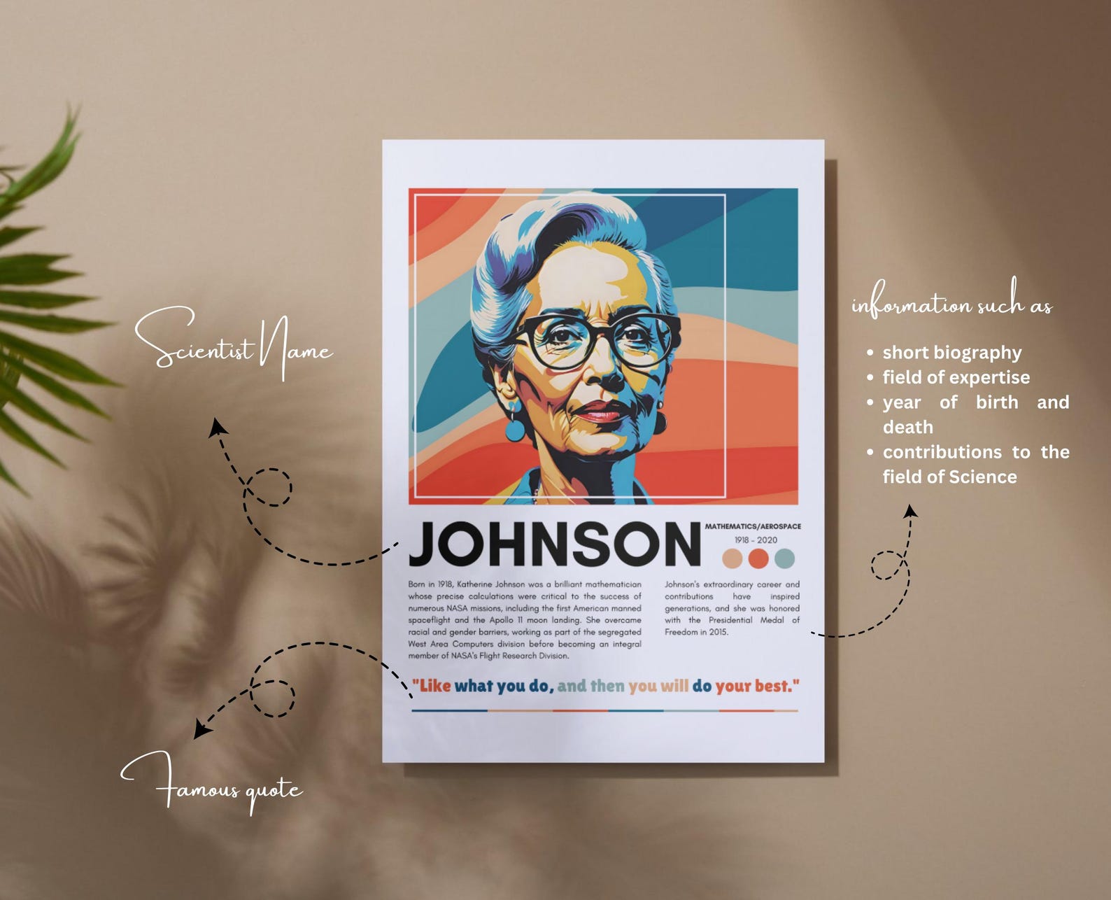 Set of 10 Printable Black STEM Scientists Posters for Science Wall Art ...