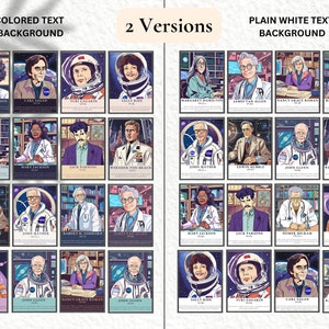 Printable Famous NASA Scientists Poster, Classroom Decoration, Science ...