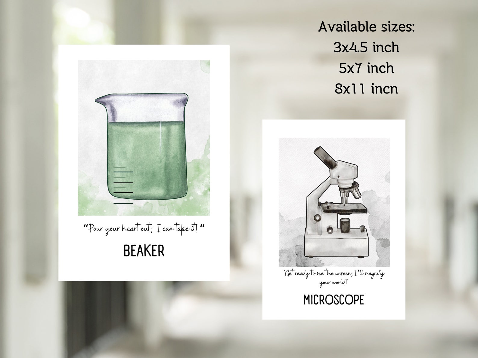 Lab Apparatus Banner, Science Classroom Banner or Poster, Classroom ...