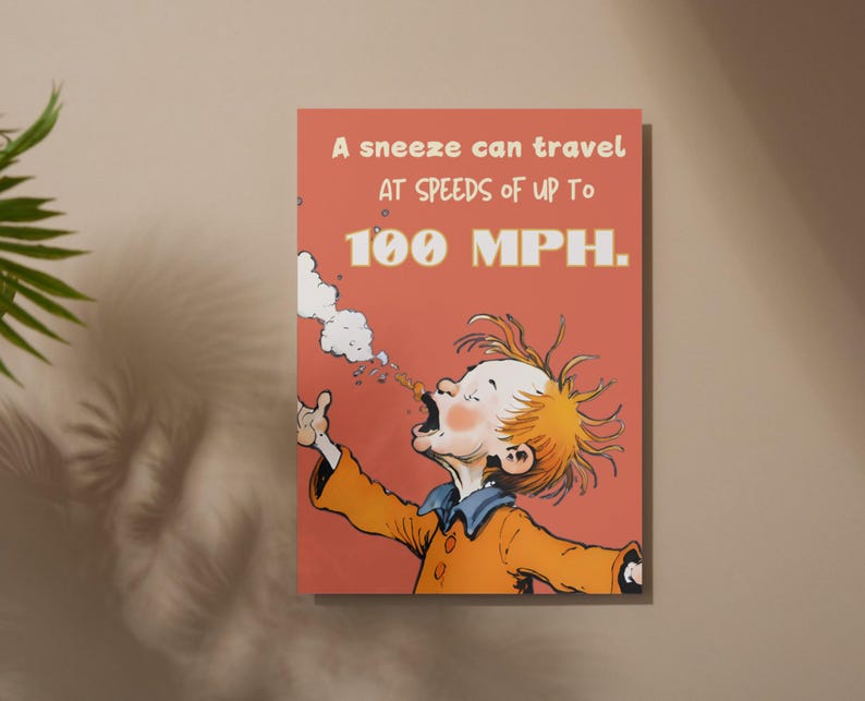 Set of 20 Printable Fun Fact & Funny Posters for Classroom Decoration ...