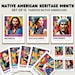 Printable Famous Native Americans Posters, National Native American ...