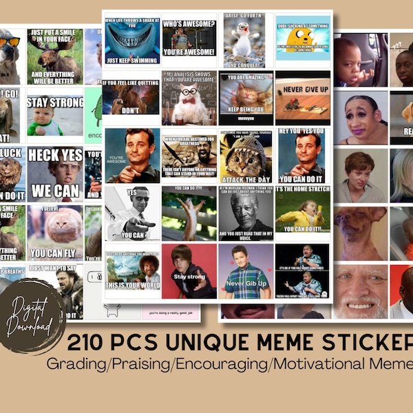 Meme Stickers - Etsy