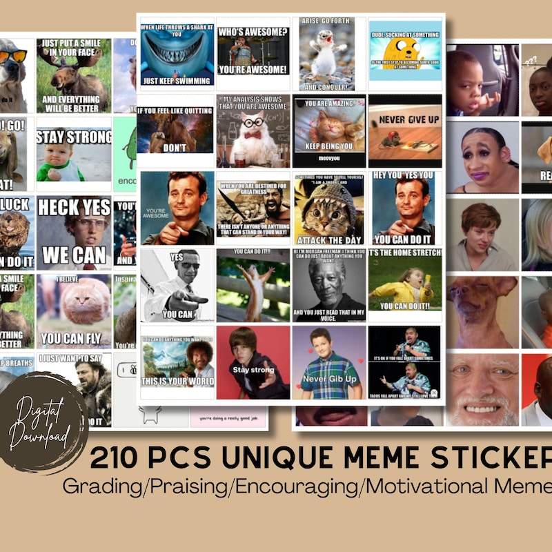 Grade Memes - Etsy