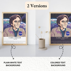 Printable Famous NASA Scientists Poster, Classroom Decoration, Science ...