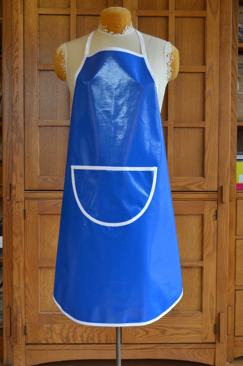 Oil Cloth Apron for Soap Makers and Wet Felting - Etsy