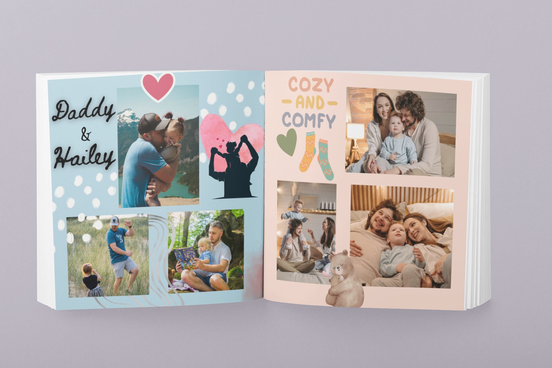 Personalized Photo Book With Cute Aesthetics , Gifts for Her and Him ...